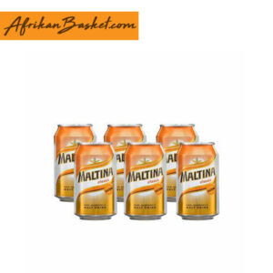 Maltina Classic Non-Alcoholic Malt Drink - 330ml Can - AfrikanBasket.com