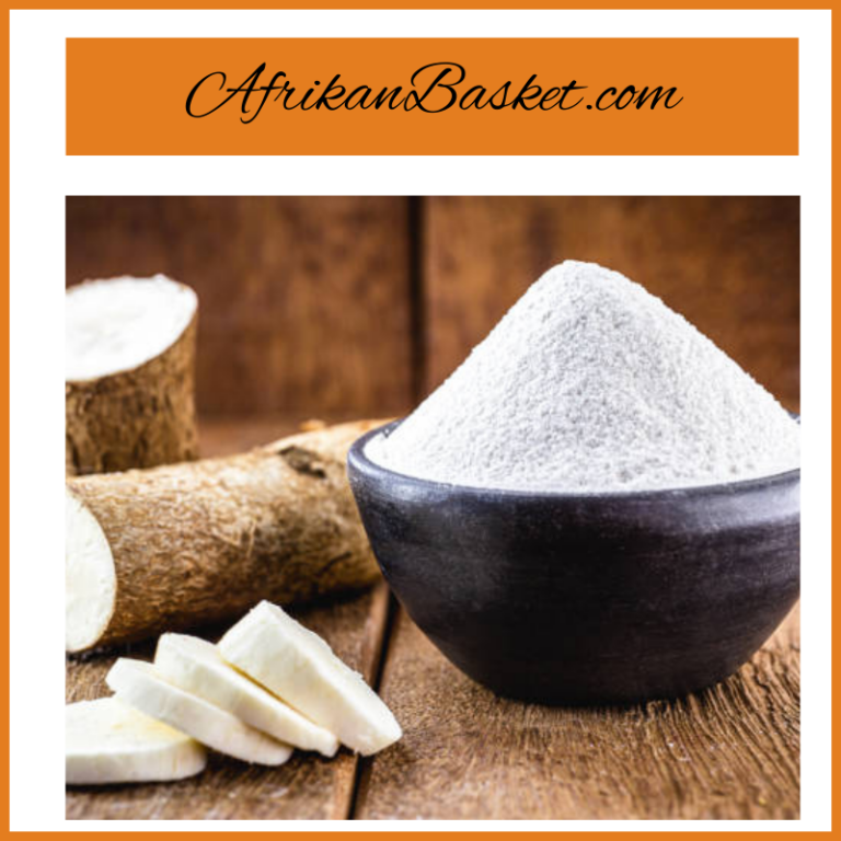 African Local Cassava Flour 500g - Ethnic Food West African Flours ...