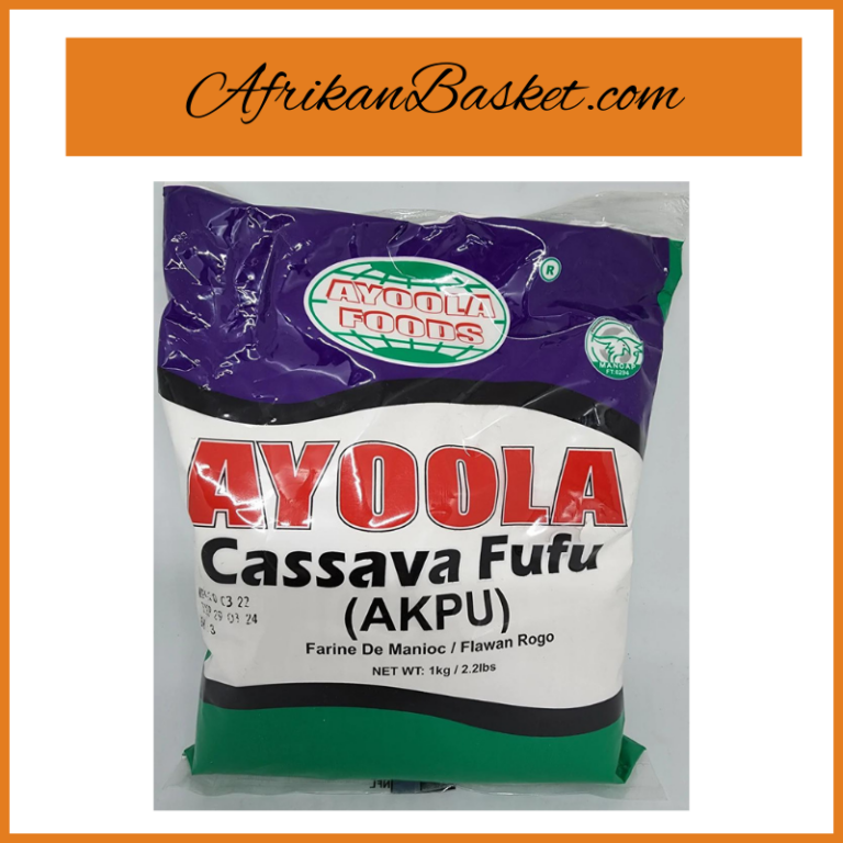 Ayoola Cassava Fufu - 1kg Native West African Processed Fufu In Sachet ...